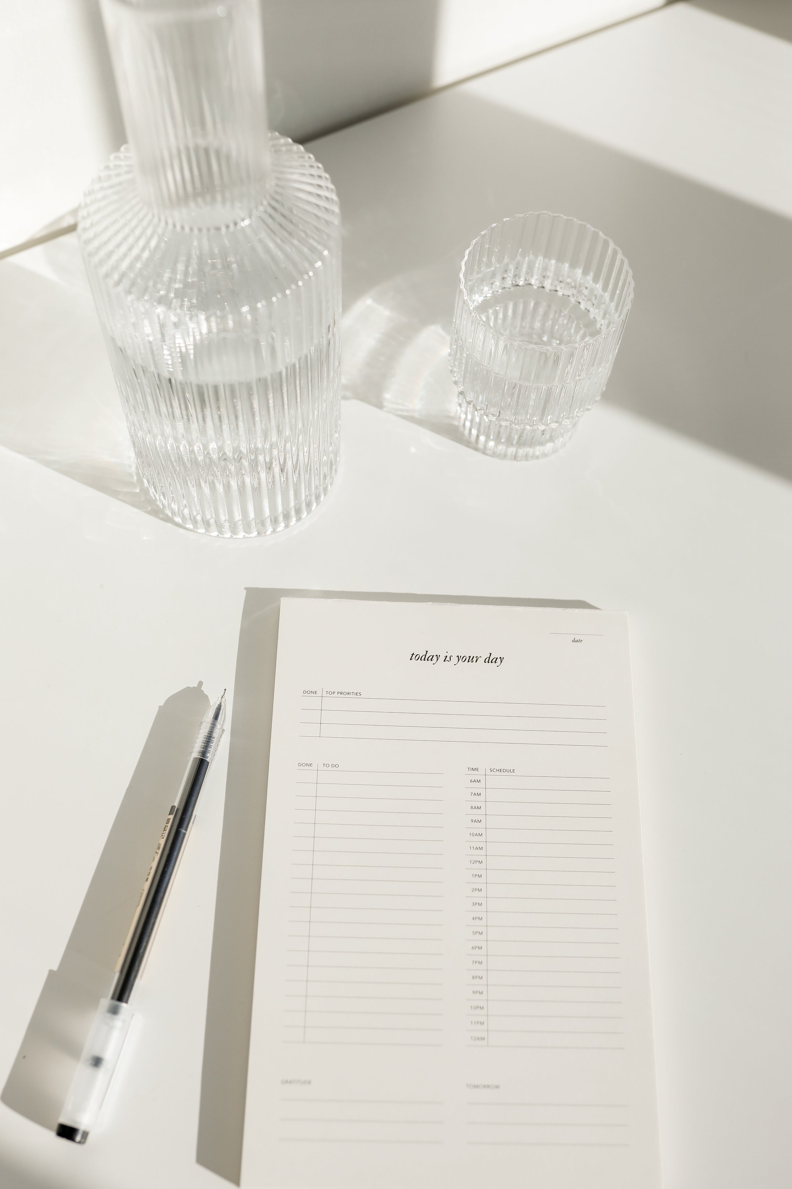 Today is Your Day Daily Notepad: Focused Daily Planning