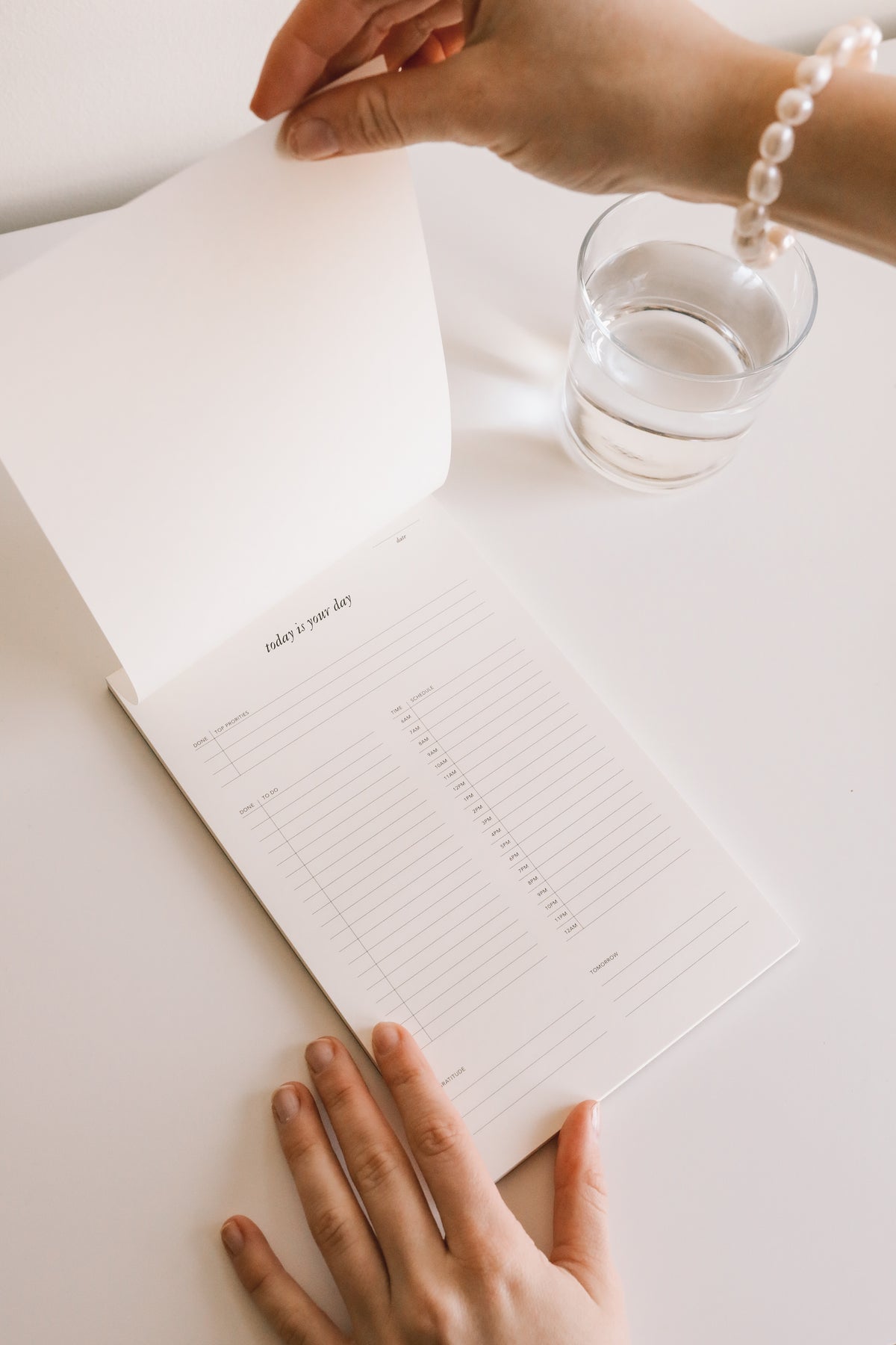 Today is Your Day Daily Notepad: Focused Daily Planning