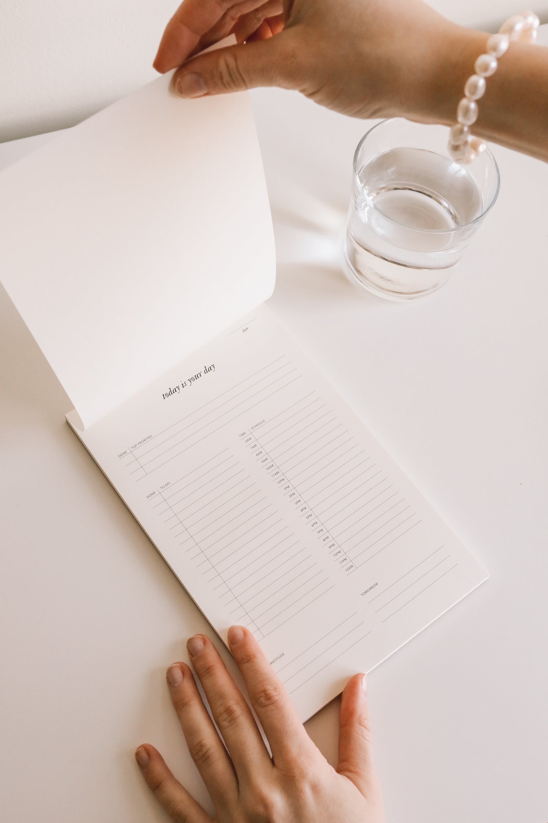 Today is Your Day Daily Notepad - Transform your daily planning